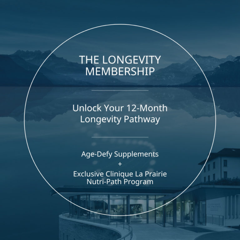 The Longevity Membership - Holistic Health - Clinique La Prairie